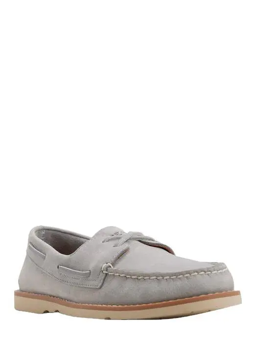 Sperry Authentic Original 2-eye Ripple Boat Shoe - Light Grey