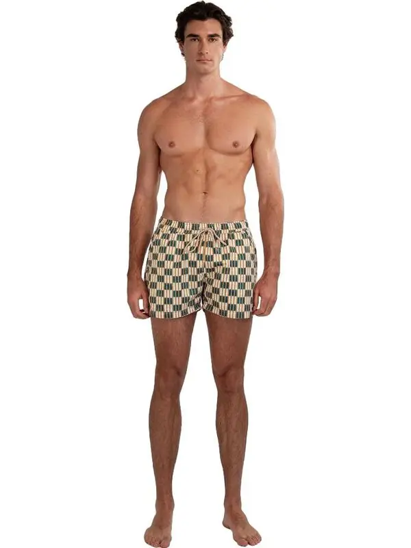GOODPARK Boardwalk Trunk With Printed Design - Deco Stripe