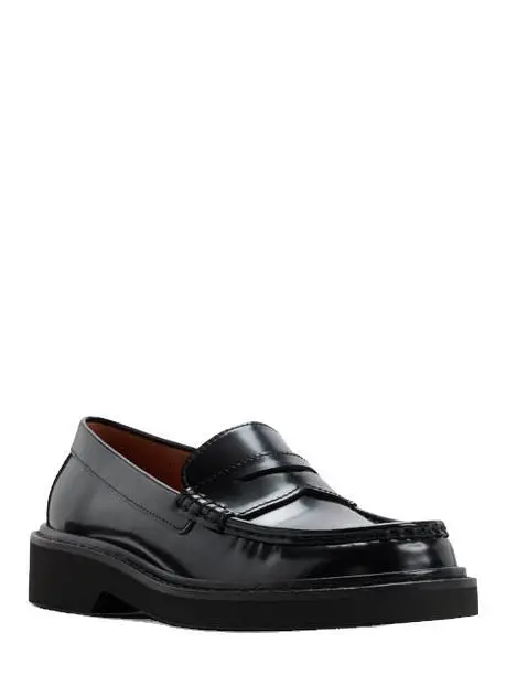 G.H.BASS Grace" Moc Toe Loafer - Black