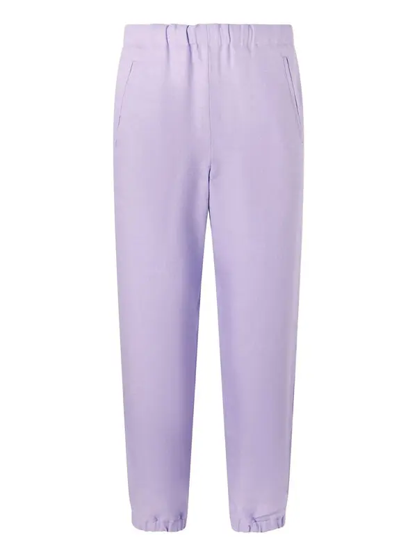 GOD'S TRUE CASHMERE Linen Drawstring Sweatpants - Lilac