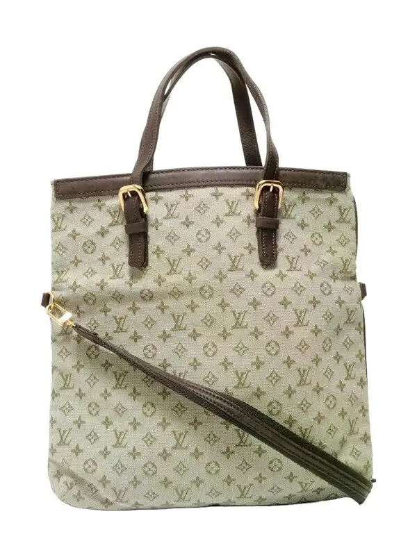 LOUIS VUITTON Monogram Mini Françoise Handbag - Neutrals