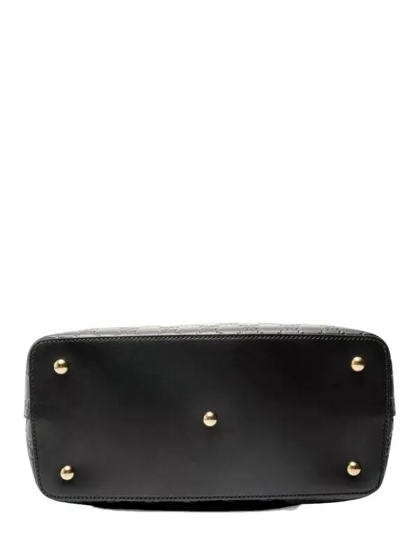 Gucci Gg Supreme Tote Bag - Black