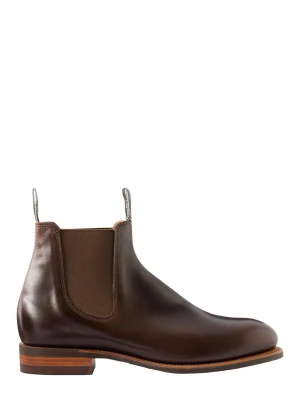R.M.WILLIAMS Turnout Leather Chelsea Boots - Brown