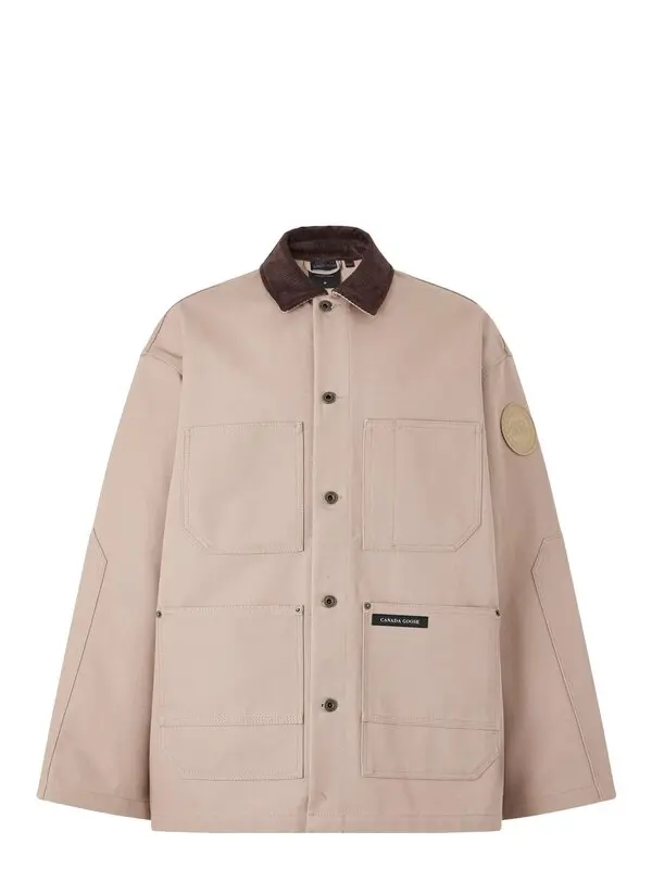 Canada Goose Beaumont Corduroy-trimmed Cotton Jacket - Neutrals