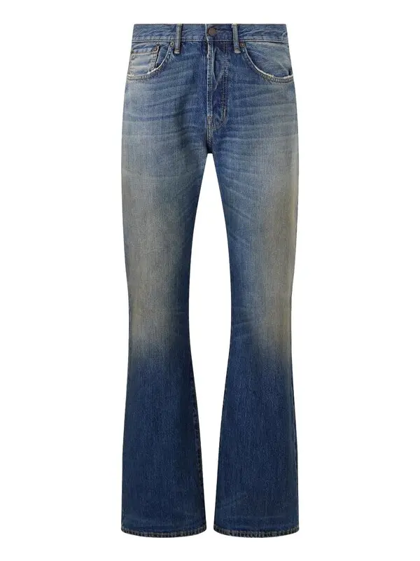 Acne Studios Straight Leg Jeans - Blue