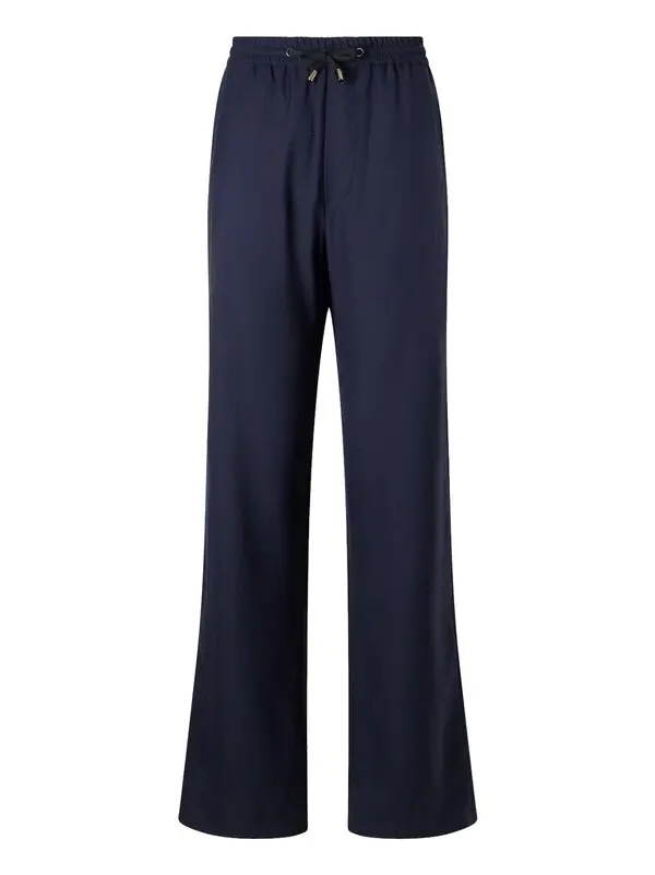 GOD’S TRUE CASHMERE God's True Cashmere Soul Cashmere Straight-leg Pants - Blue