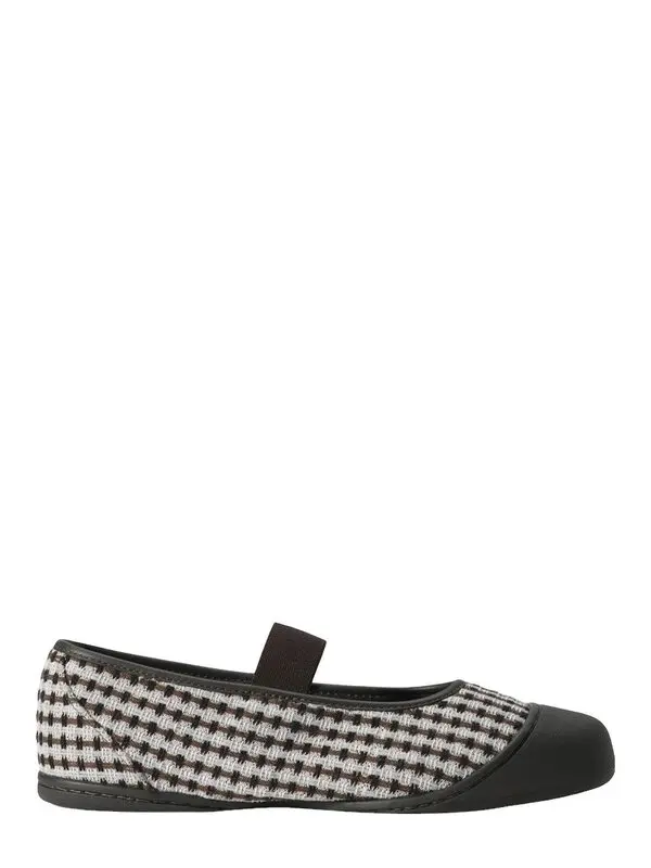 VANS Mary Jane Prima Waffle Flats - Faded Black