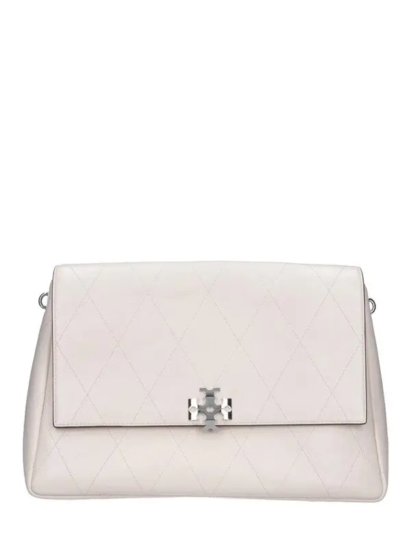 Tory Burch Charlie Shoulder Bag - Cream