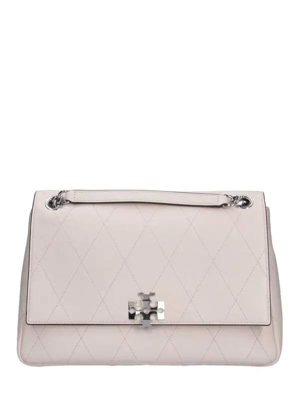 Tory Burch Charlie Shoulder Bag - White