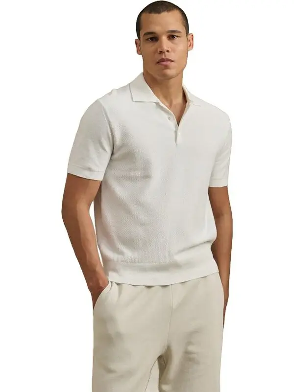 Velvet By Graham & Spencer Dillon Sweater Polo - Red