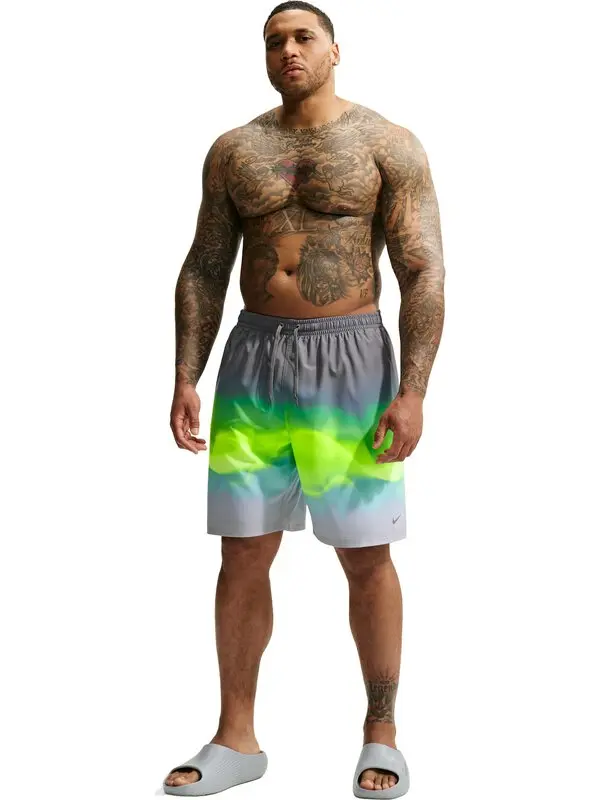 Nike Breaker 9" Volley Short With Brief Lining - Grey