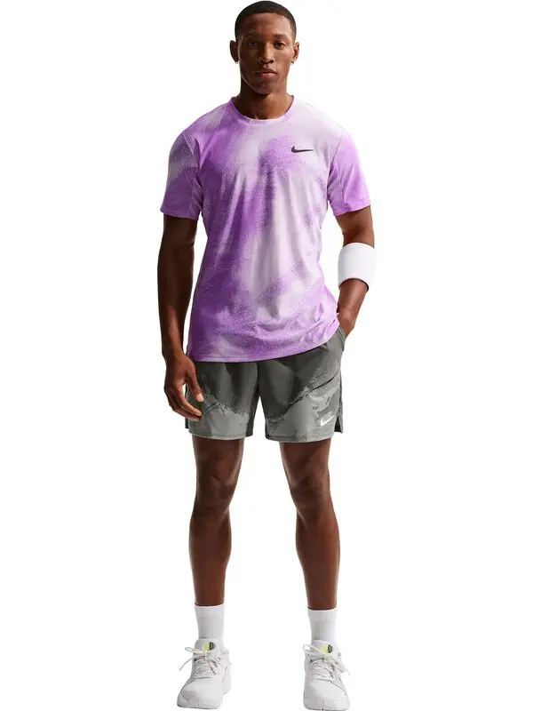Nike Court Slam Dri-fit Tennis Shorts - Grey