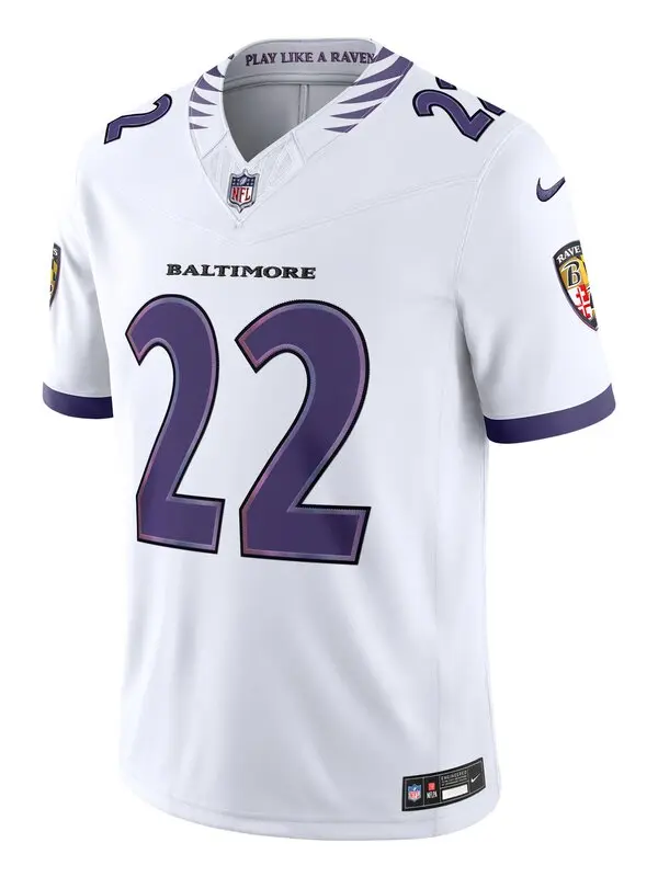 Nike Derrick Henry Baltimore Ravens Dri-fit Nfl Limited Jersey - White