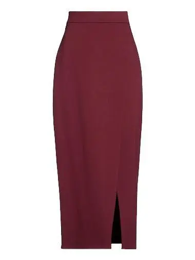MEIMEIJ Midi Skirt In Viscose Blend - Red