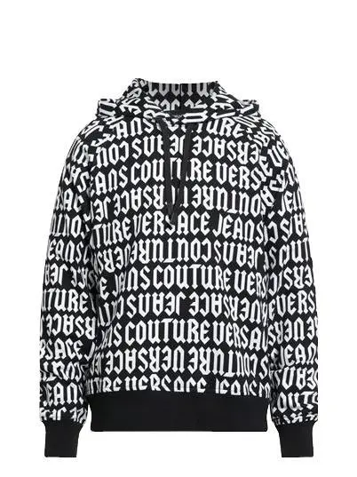 Versace Cotton French Terry Sweatshirt - Black