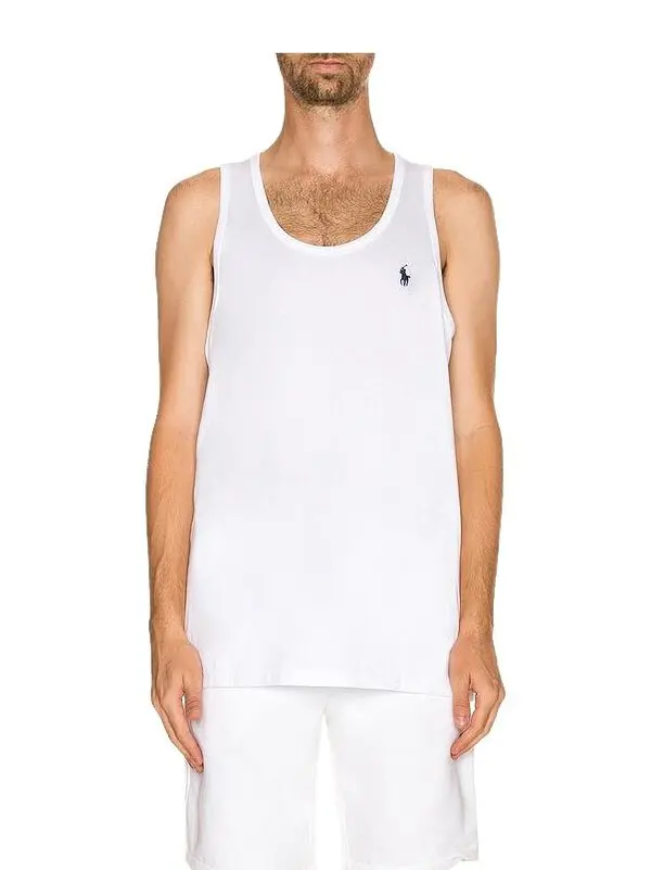 Polo Ralph Lauren Cotton Tank - White