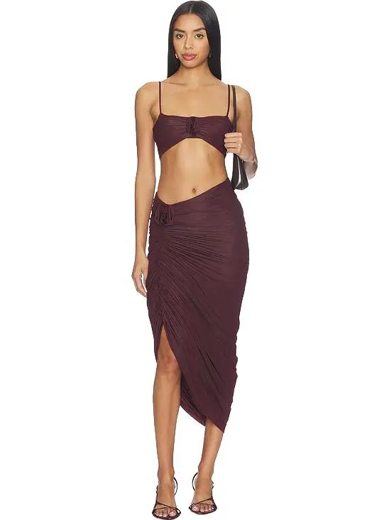 MAYGEL CORONEL Two-piece Set - Vino
