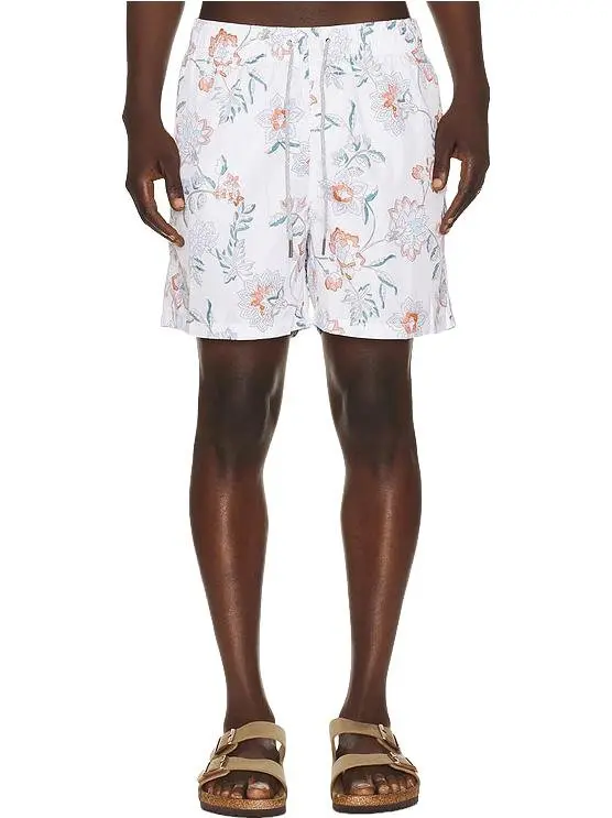 VINTAGE SUMMER Ponji Swim Volleys - Ivory