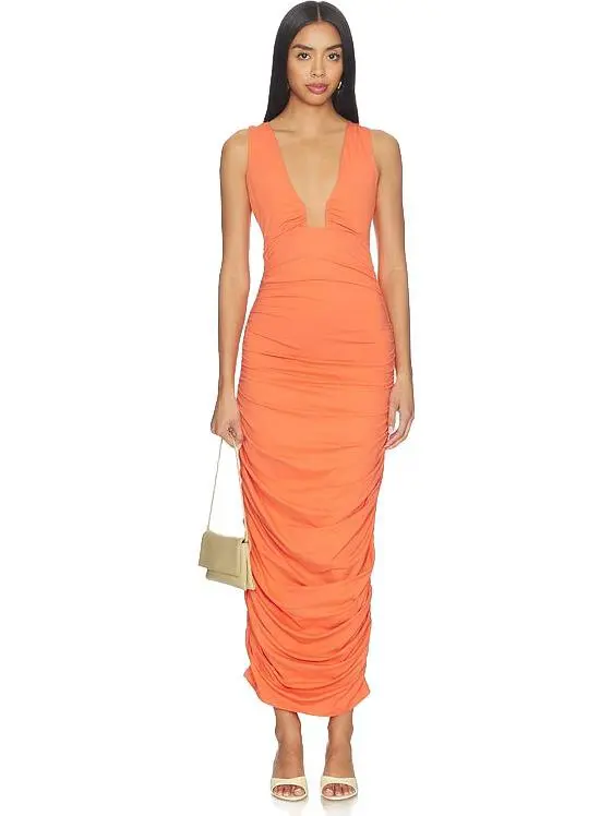 Susana Monaco Square Wire Gathered Tank Dress - Extra