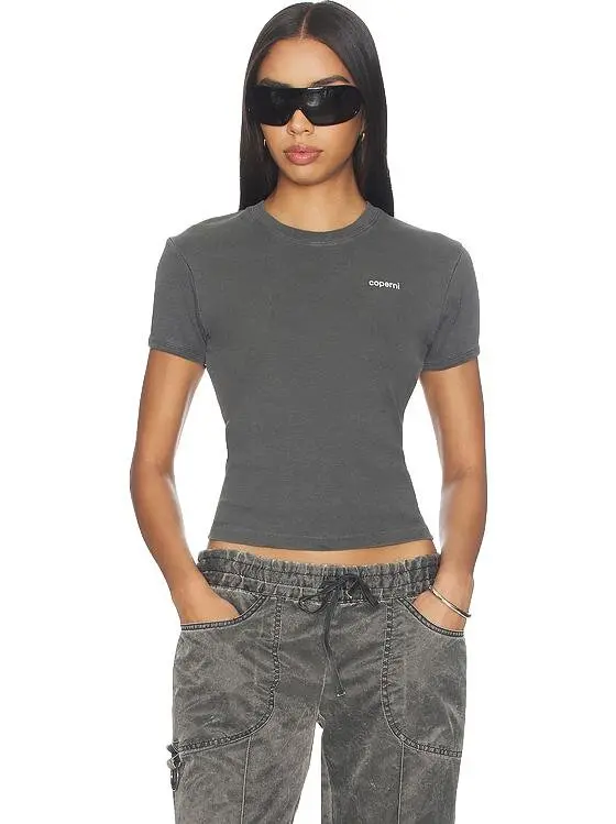 Coperni Organic Cotton Baby Tee - Grey