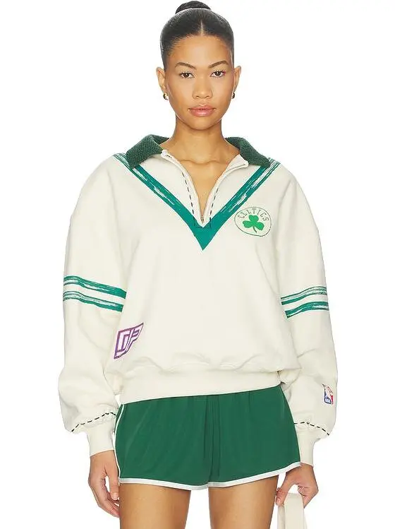DANNIJOPRO The Letterman Pullover - Boston Celtics