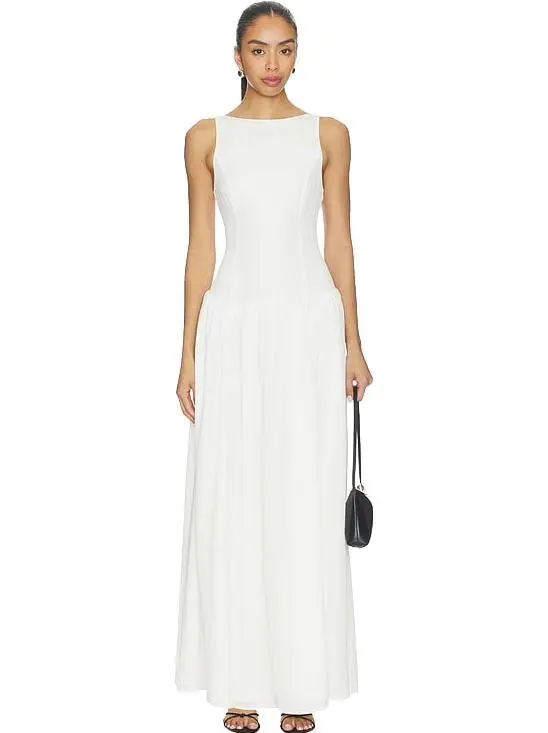 ALL THE WAYS Karoline Maxi Dress - White
