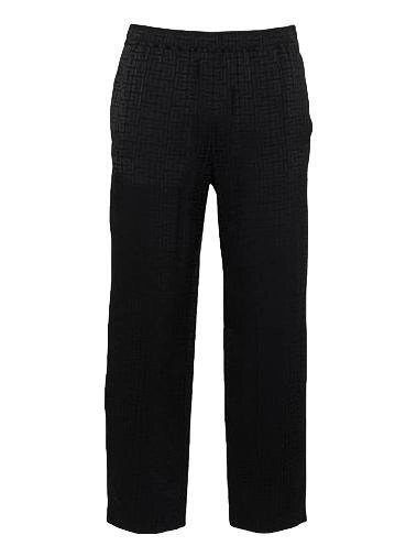 Balmain Pants Size Viscose - Black