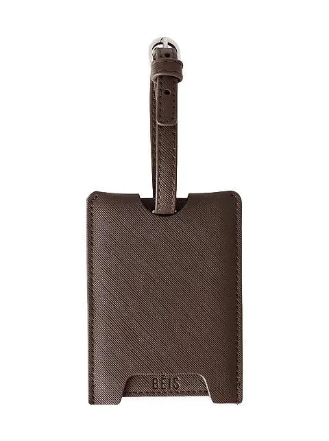BEIS The Luggage Tag In Chocolate - Espresso