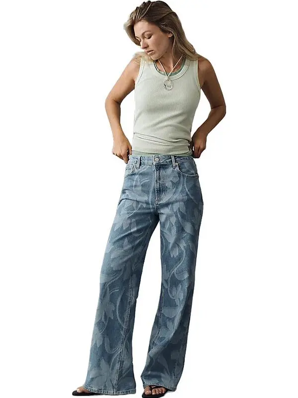 Rails Getty Floral Jeans - Floral Laser