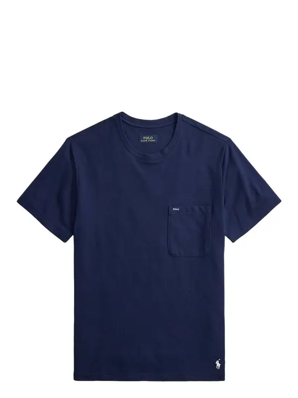Ralph Lauren Featherweight Mesh Sleep Shirt - Cruise Navy