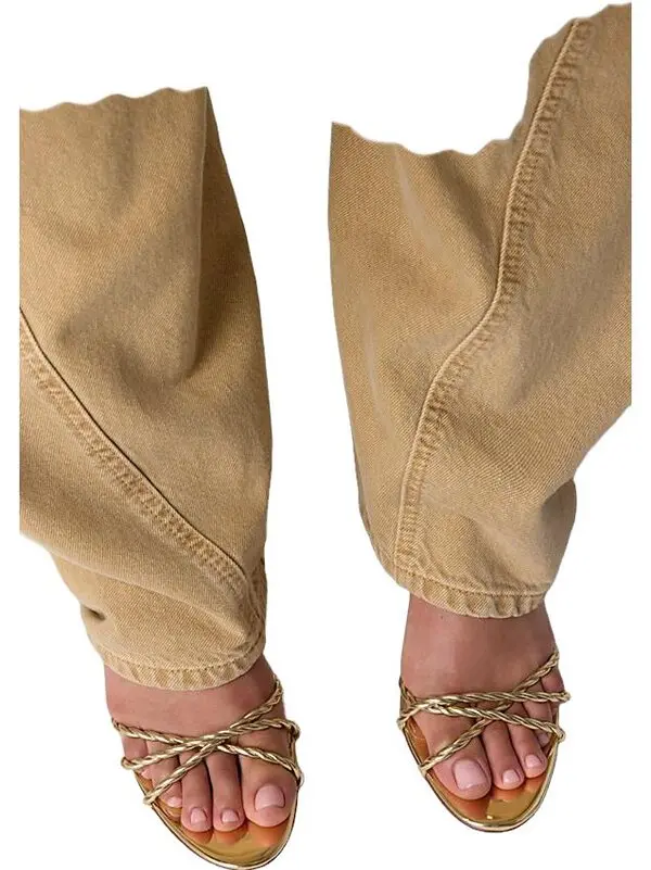 Retrofete Karolina Strappy Heels - Light Gold