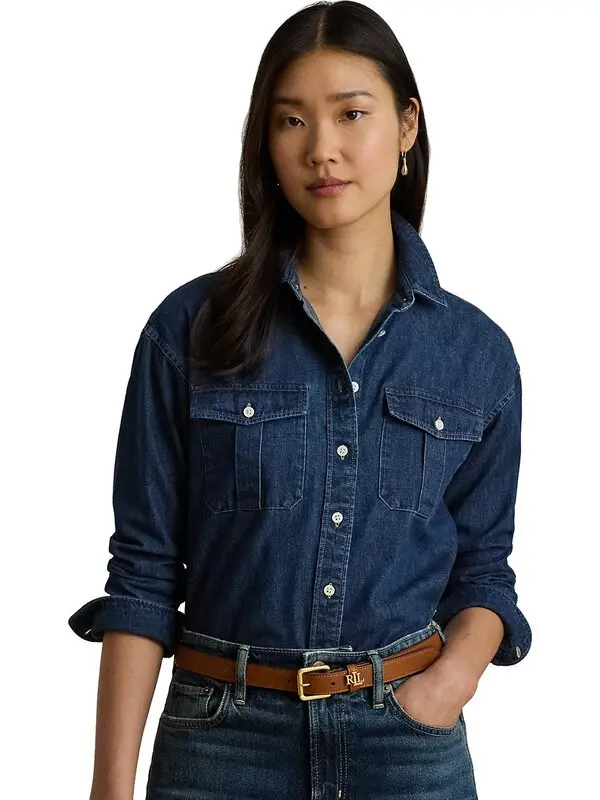 Ralph Lauren Relaxed Fit Denim Shirt - Harvest Wash