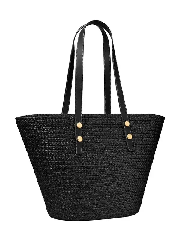 Tory Burch Romy Basket Tote - Black