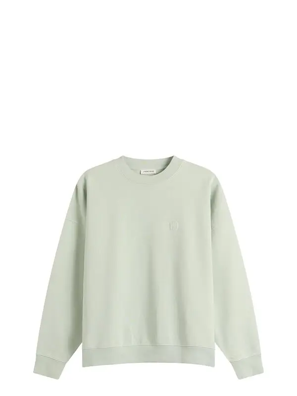 ANINE BING Miles Oversized Sweatshirt - Washed Seafoam