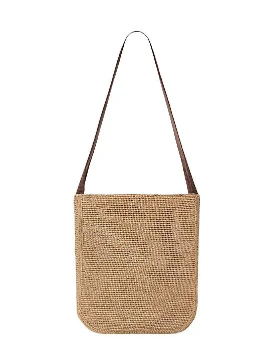 THE ROW Raffia Shoulder Bag - The