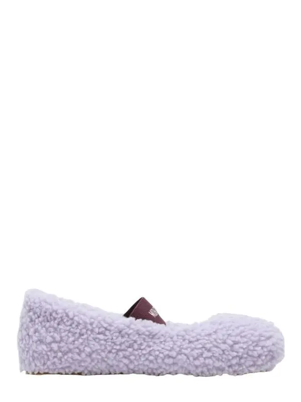 Moon Boot Logo-embossed Ballerinas - Lilac