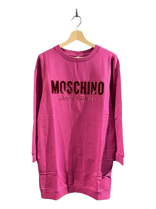 Moschino Long Sleeve Hoodie - Pink
