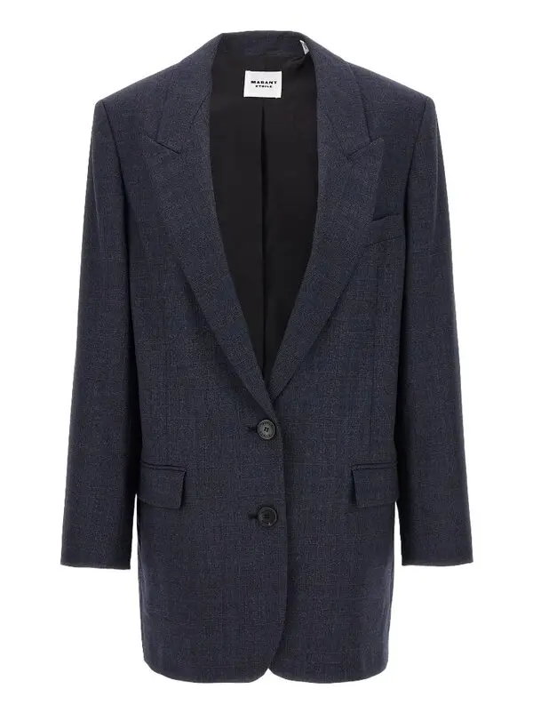 Isabel Marant Étoile Single-breasted Wool Blazer - Black