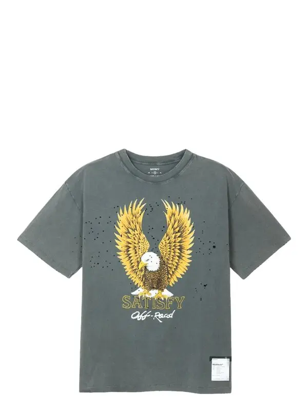 Satisfy Mothtech Graphic T-shirt - Gray