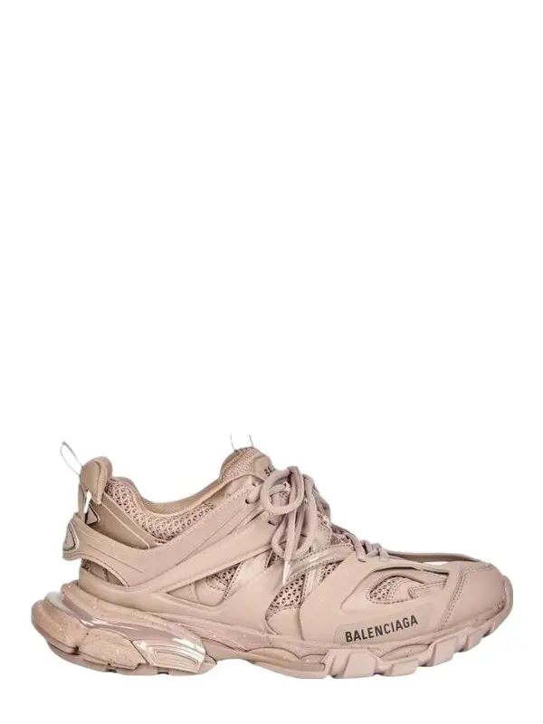Balenciaga Track Lace Up Sneakers - Nude