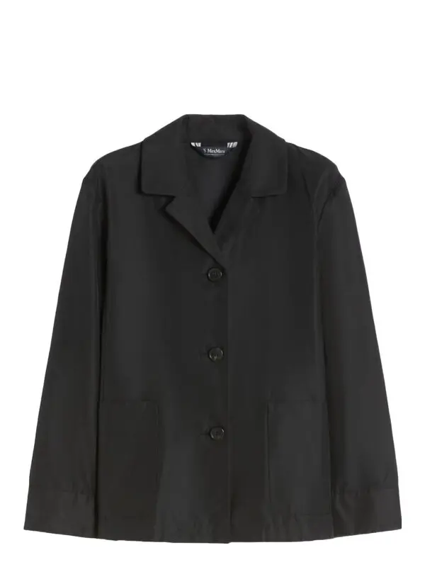Max Mara Smnina Buttoned Jacket - Black