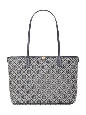 Tory Burch Small Zip Tote Bag - Gray