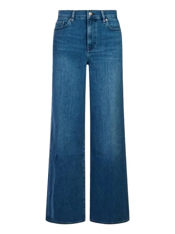 FRAME Le Slim Flared Jeans - Blue