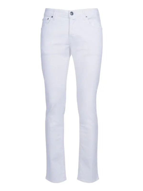 Jacob Cohen Nick Slim-fit Jeans - White