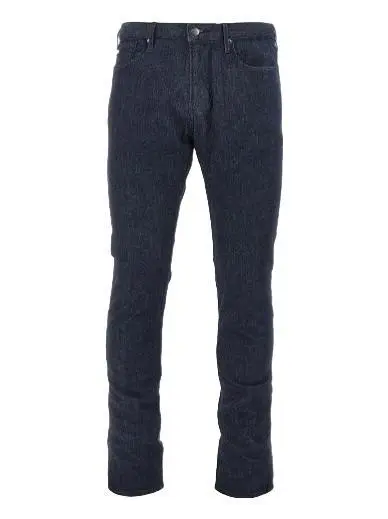 Emporio Armani Belt Loops Jeans - Black
