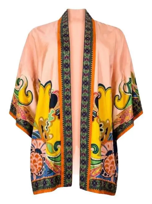 Etro Printed Short-sleeved Top - Nude
