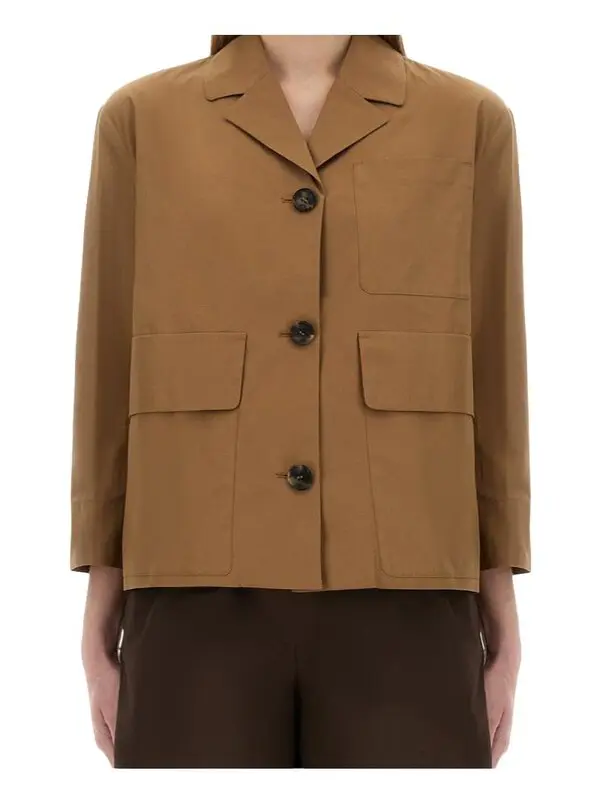 Max Mara Button-up Blazer - Brown