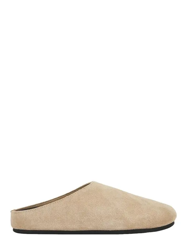 ST. AGNI Suede Mule - Rock