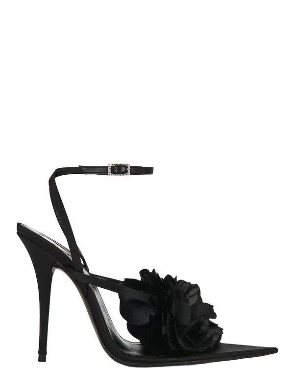 Saint Laurent Trianon Sandal - Nero