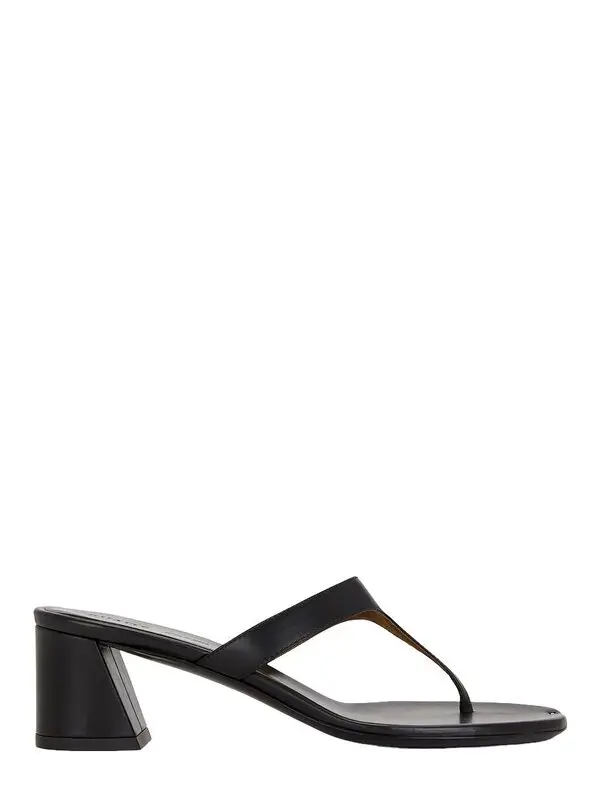 Khaite Archer Sandal - Black